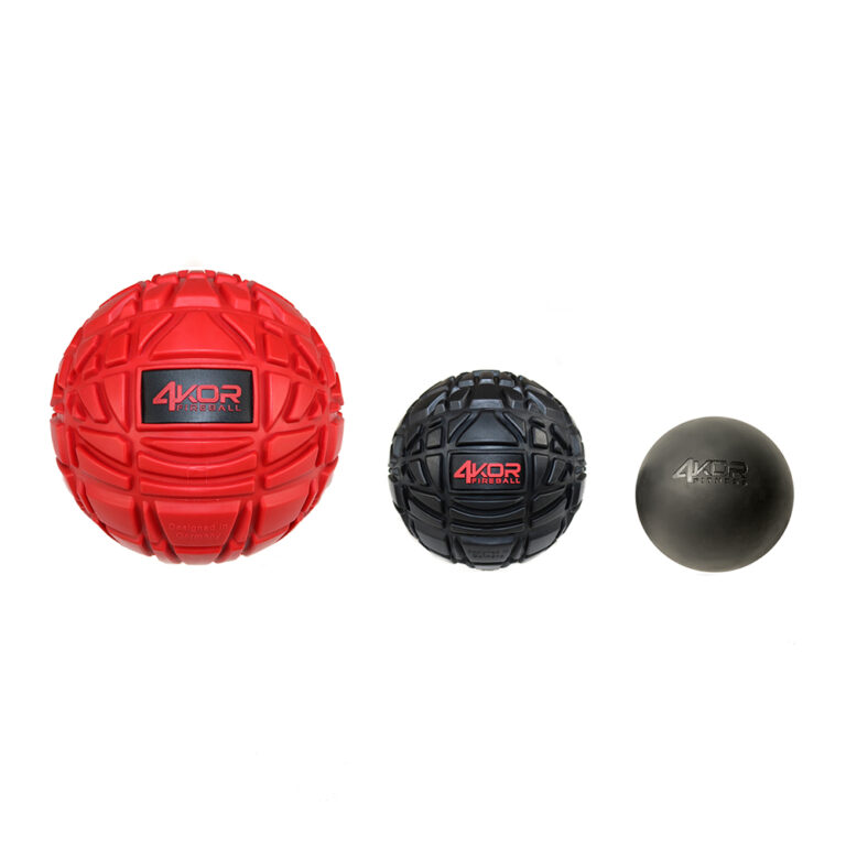 Ultimate Massage Ball Set - Enhanced Gripping Massage Grids - Fireball ...