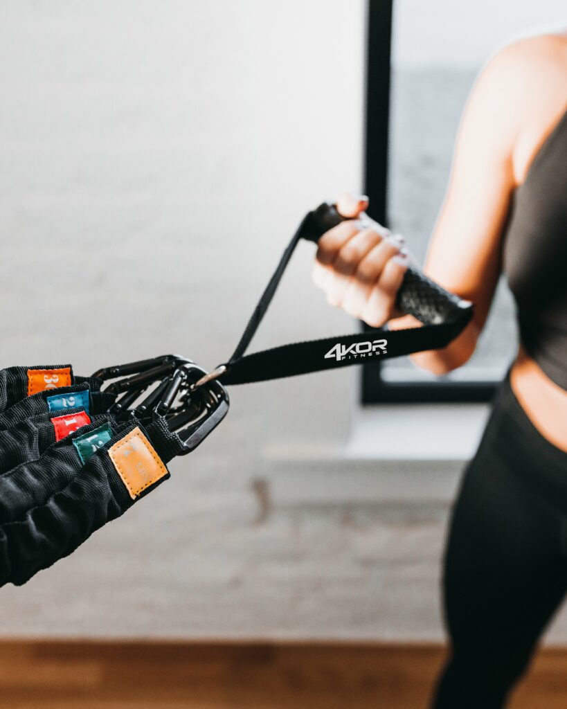 Deluxe Resistance Cord Strength System For Shoulder & Core - 3 or 5 ...