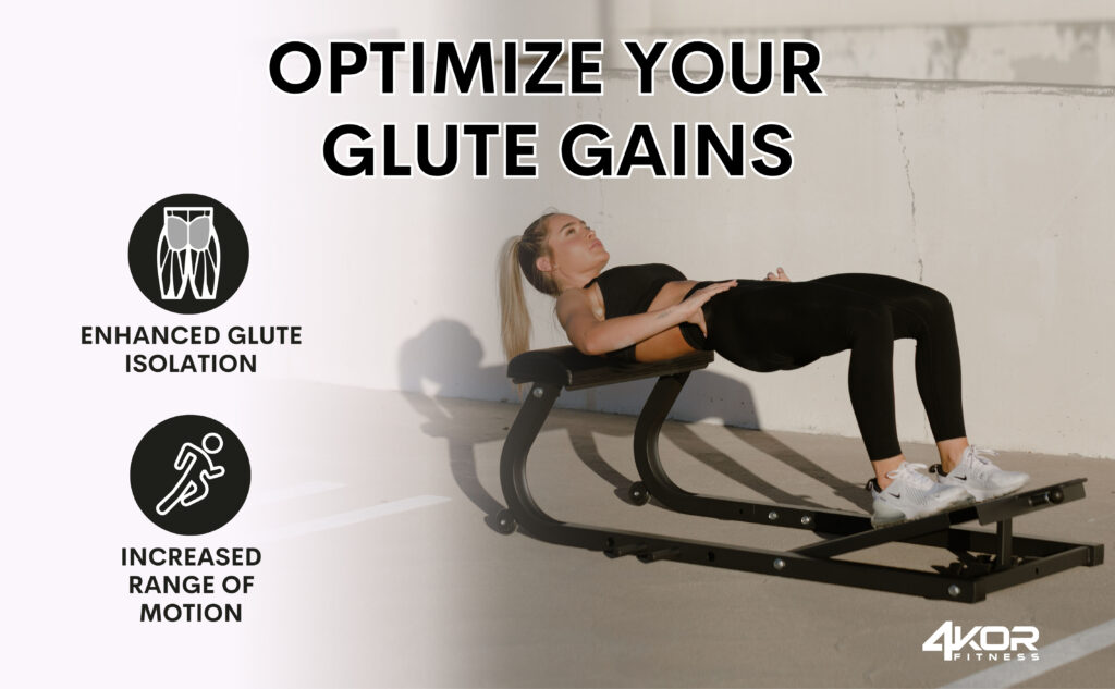 Peach Pro Glute Machine for Enhanced Glute Isolation | 4KOR Fitness